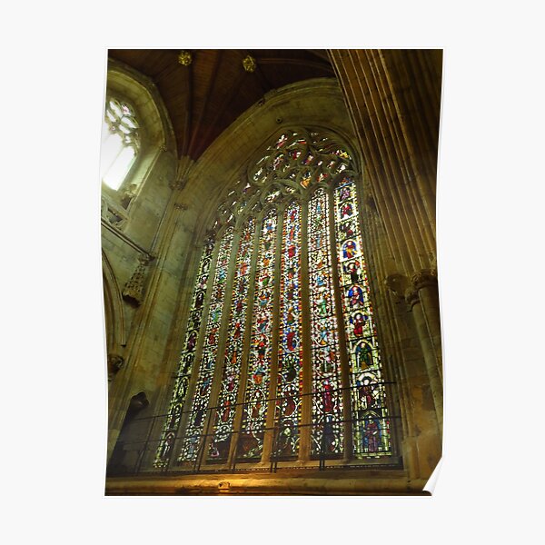 "The East Window, Selby Abbey" Poster for Sale by wiggyofipswich ...
