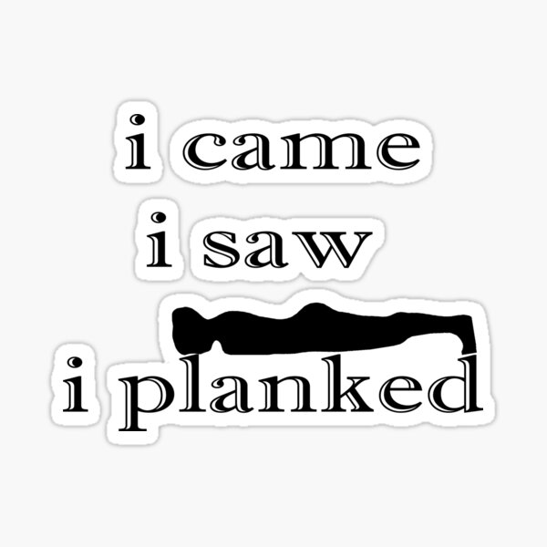 Planking Stickers | Redbubble