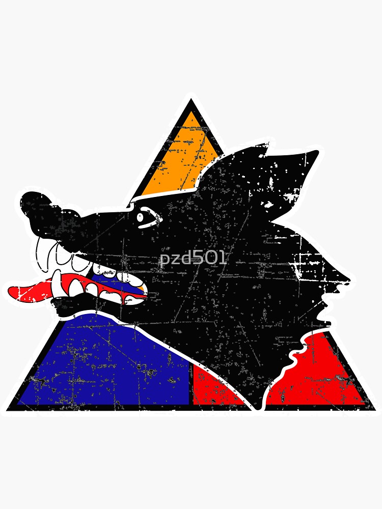 Sticker for Sale avec l'œuvre « US Army - 15th Tank Battalion Wolfpack ...