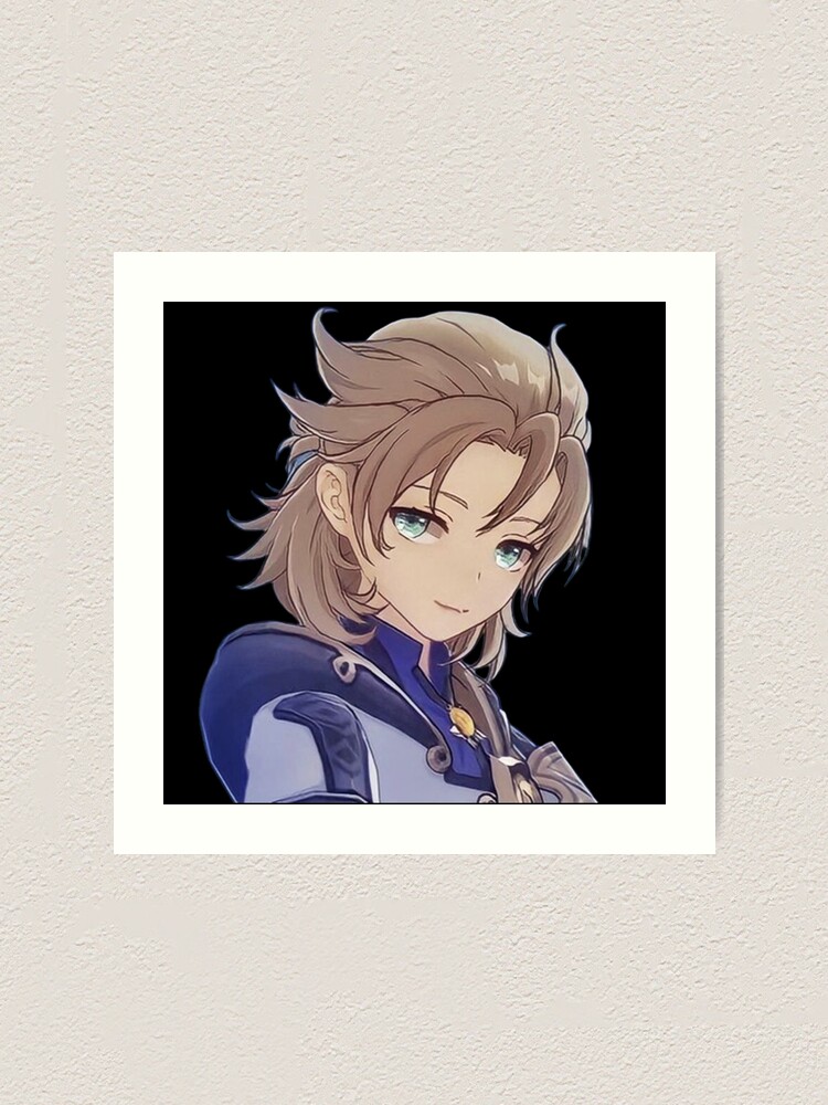 "Albedo Genshin Impact" Art Print for Sale by SM3KM | Redbubble