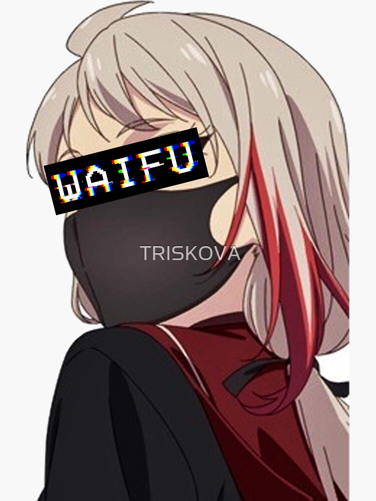 Pegatina «Kosetsu waifu - Shinobi No Ittoki» de TRISKOVA | Redbubble