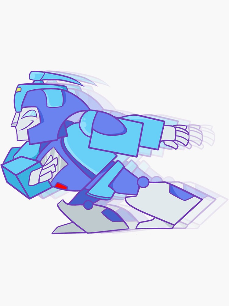 "G1 Blurr" Sticker for Sale by TopazStrange | Redbubble