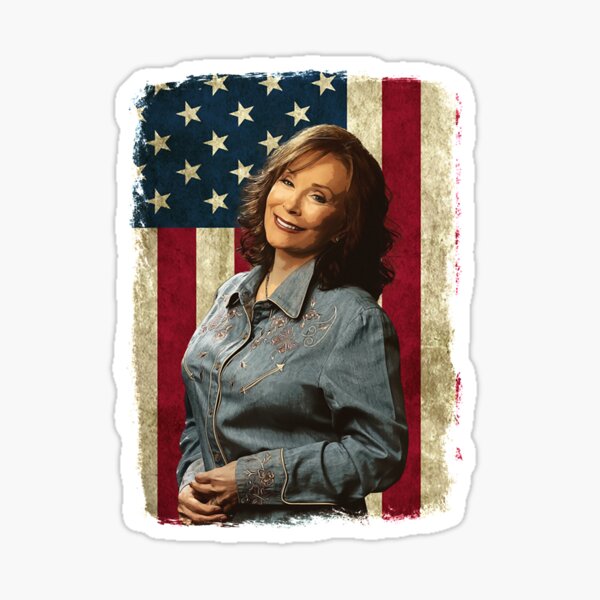 "Loretta Lynn" Sticker for Sale by CelinaGeorges | Redbubble