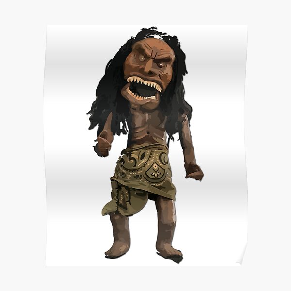 "Zuni Doll Trilogy of Terror" Poster for Sale by CelinaGeorges | Redbubble