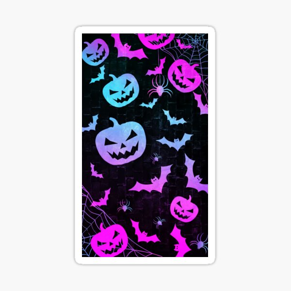 "Halloween" Sticker for Sale by Damlaaclk | Redbubble
