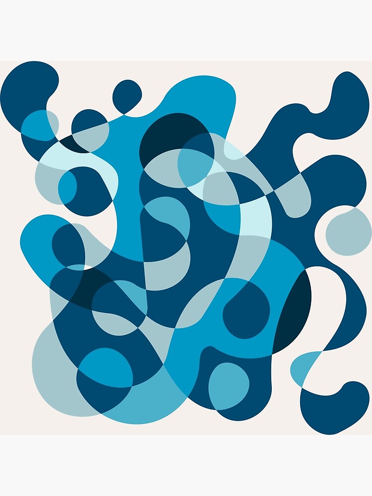 "Surreal Shapes (Miro Inspired)" Poster for Sale by Texterns | Redbubble