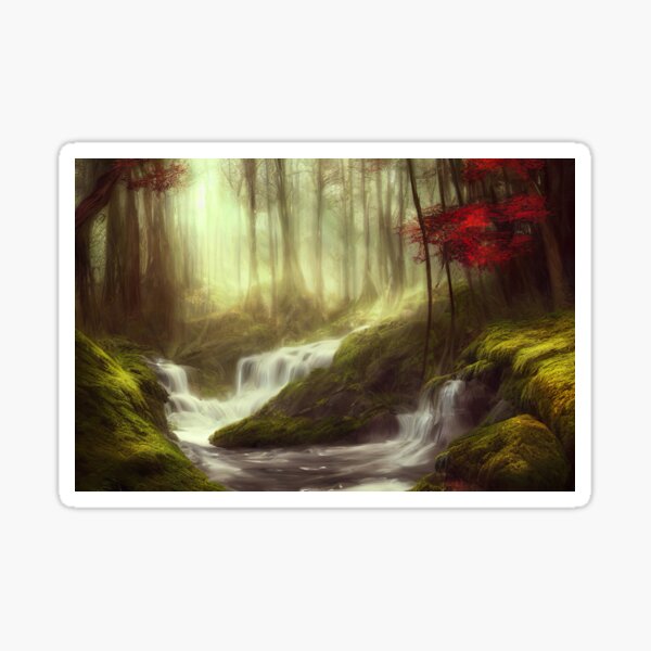 "Fae Wonderland" Sticker for Sale by Dragons-Hoard | Redbubble