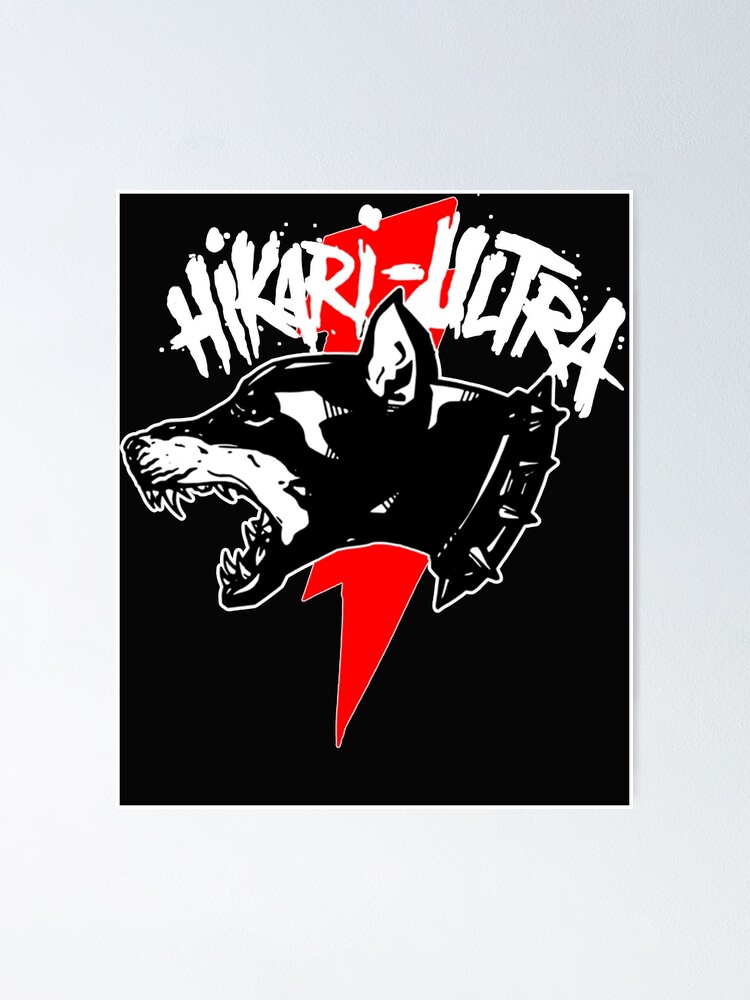 "Zillakami x sosmula Hikari Ultra Logo City Morgue red Bolt " Poster ...