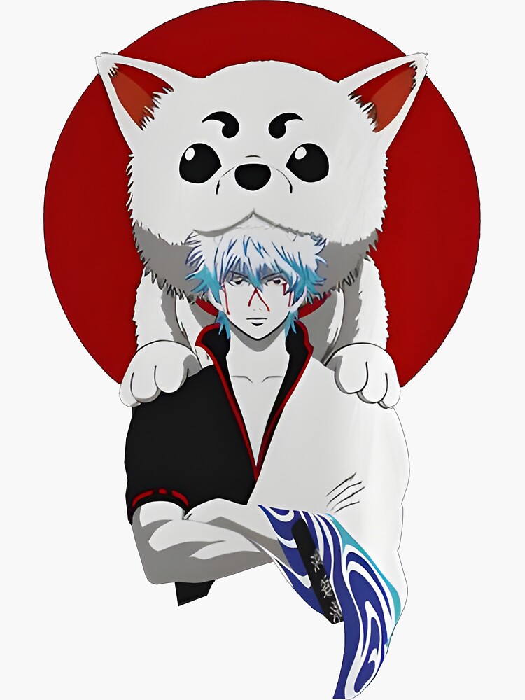"" Gintoki Sadaharu Classic "" Sticker for Sale by ReginaSeege | Redbubble