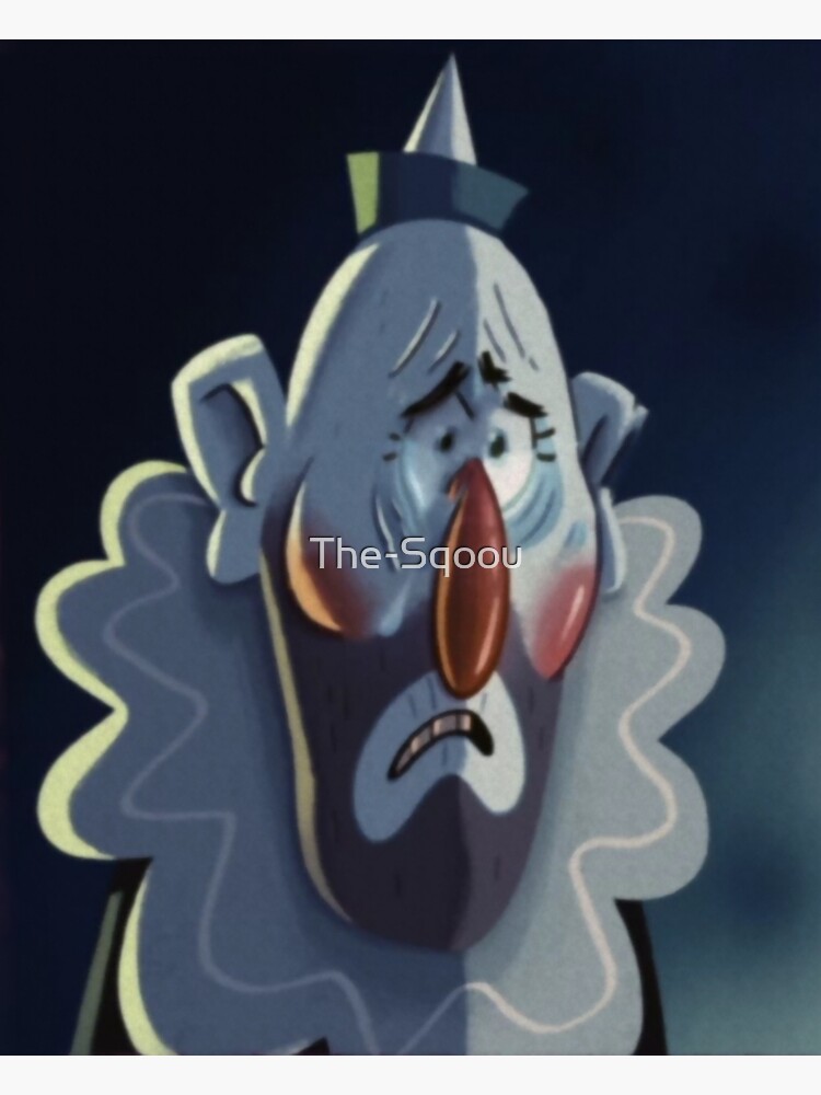 Gravity Falls Crying Clown Portrait Replica Premium Matte Vertical ...