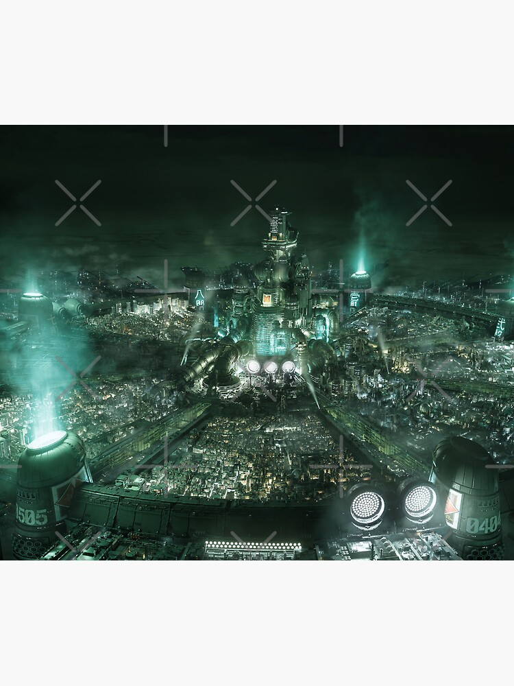 "Midgar [Remake]" Mouse Pad for Sale by GlitchBob452 | Redbubble
