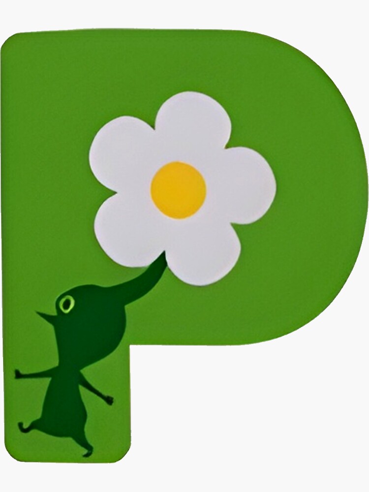 "" Pikmin Logo "" Sticker for Sale by EugenaKulass | Redbubble