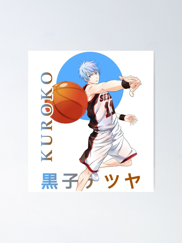 "KUROKO TETSUYA - KUROKO NO BASKET" Poster for Sale by ShopEma | Redbubble