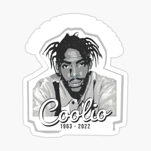 "Coolio 1963 - 2022" Sticker for Sale by bahukimi | Redbubble