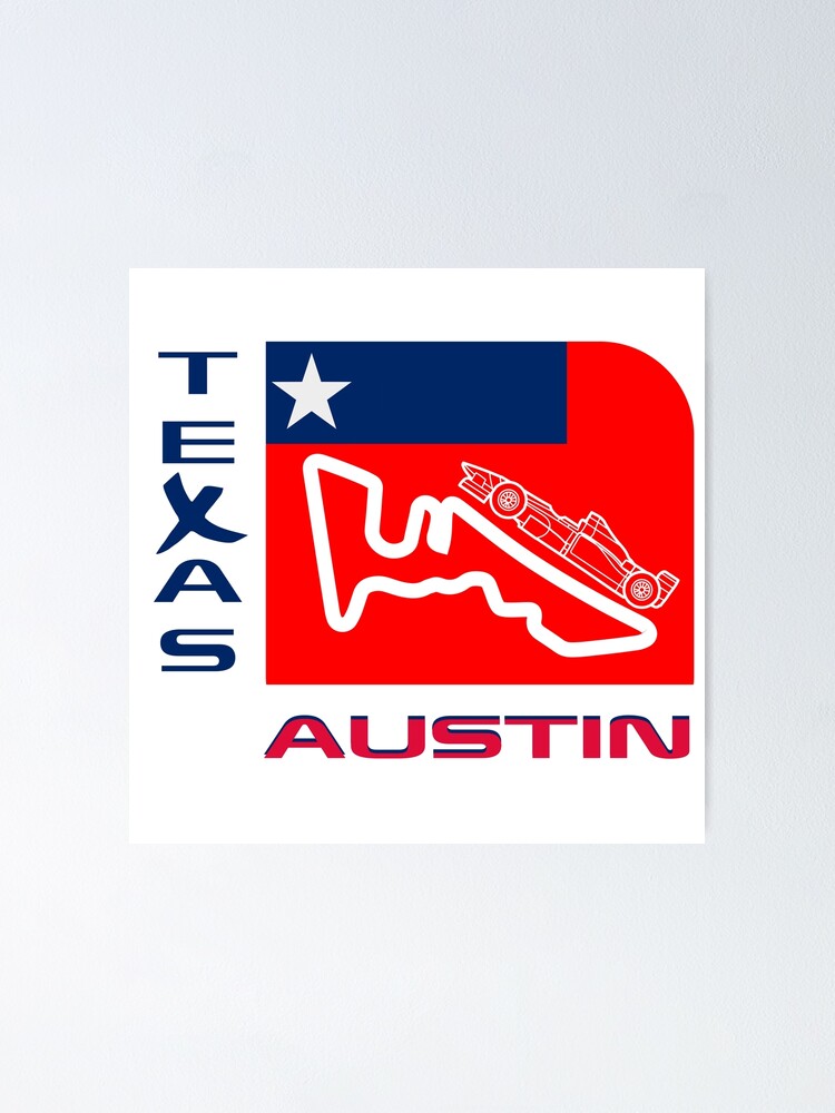 "F1 Austin Gp Texas - Formula 1 2022 Texas Grand Prix" Poster for Sale ...