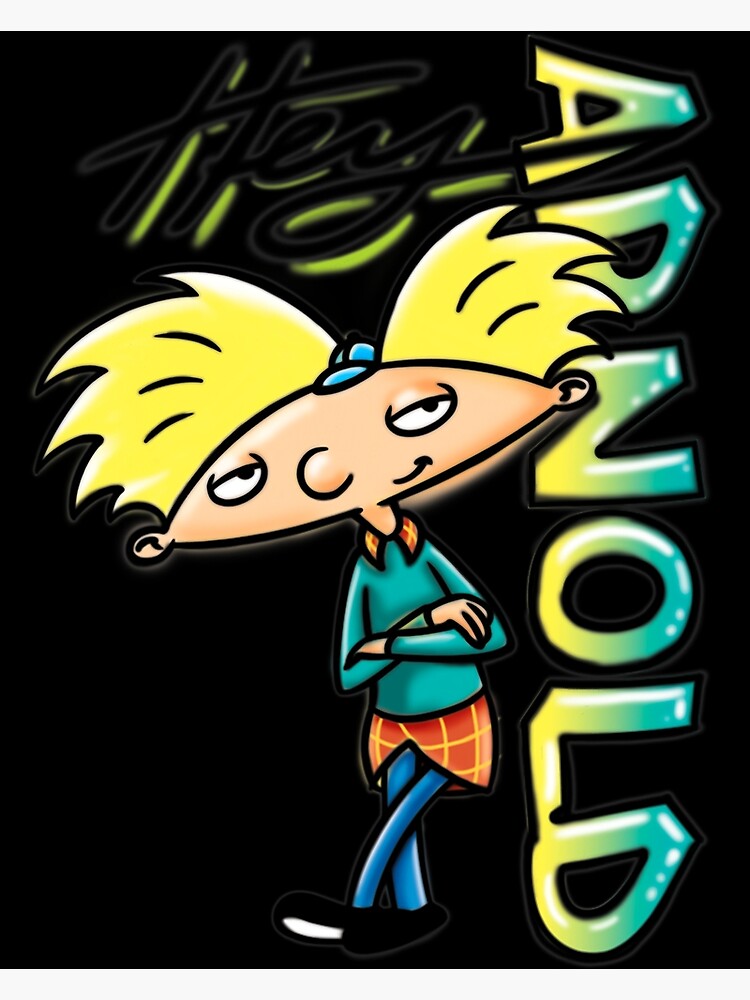 "Hey Arnold Character Grafitti Logo" Art Print for Sale by walter97dz4 ...