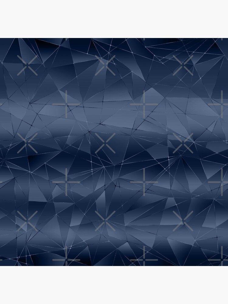 " Luxury Navy Geometric Background 13" Sticker for Sale by ...