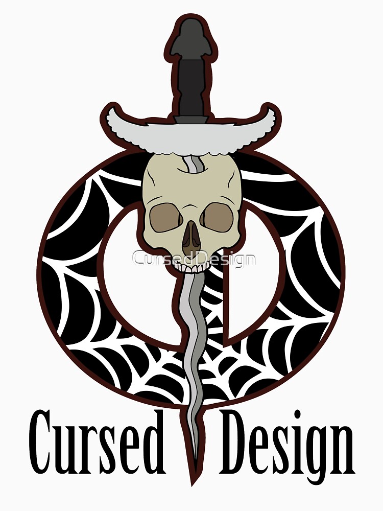 "Cursed Design Logo" T-shirt for Sale by CursedDesign | Redbubble ...