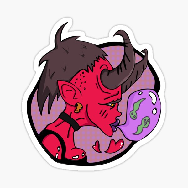 "Succubus" Sticker by B-A-R-F | Redbubble