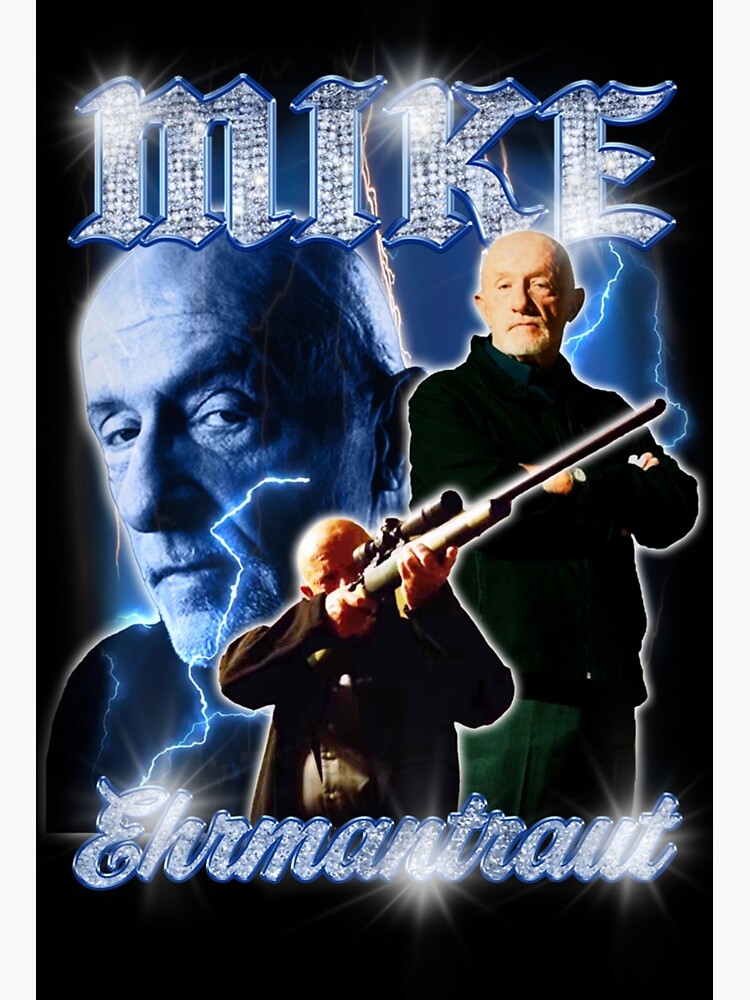 "Mike Ehrmantraut Breaking Bad Vintage 90's Retro Bootleg Classic ...