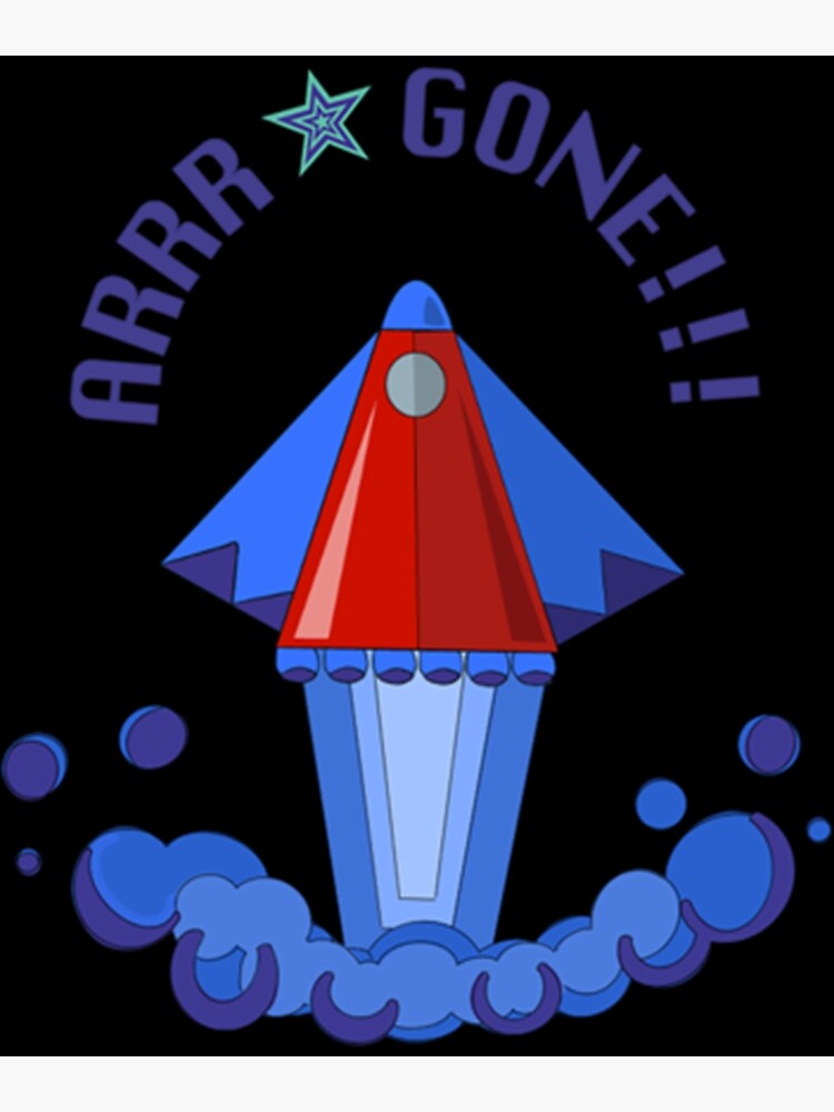 "ARRR-GONE!!! Logo " Art Print for Sale by LILYANNAGARDNER | Redbubble