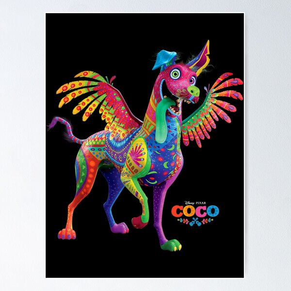 "Coco Dante Alebrije Spirit Animal" Poster for Sale by SophiaBarnard ...