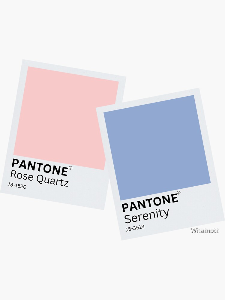"SEVENTEEN KPOP OFFICIAL COLOR: ROSE QUARTZ AND SERENITY" Sticker for ...