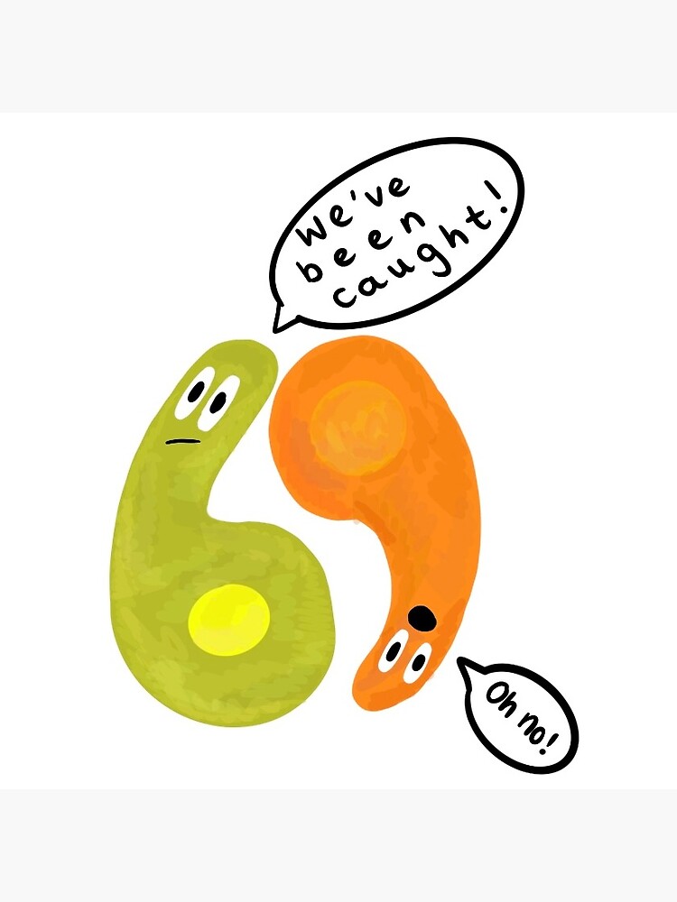 "69 inappropriate sticker" Sticker for Sale by milliewart | Redbubble