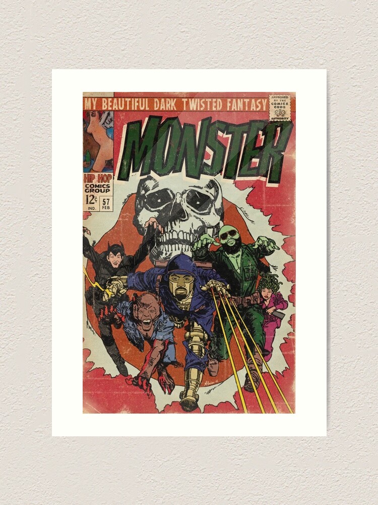 "My Beautiful Dark Twisted Fantasy Album Monster Rap Song - Monster ...