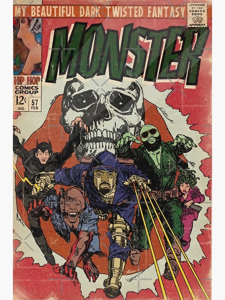 "My Beautiful Dark Twisted Fantasy Album Monster Rap Song - Monster ...