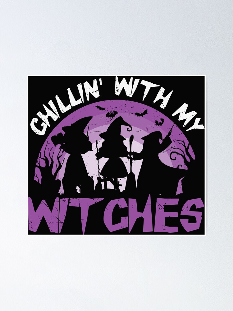 "halloween songs three little witches" Poster for Sale by naturehikers ...