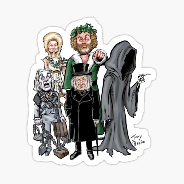 "A Christmas Carol" Sticker for Sale by holkherau | Redbubble