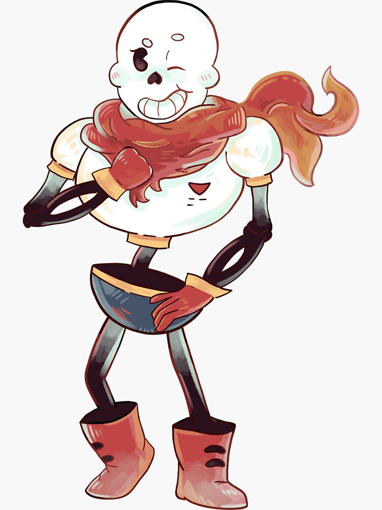 "Papyrus Sticker" Sticker for Sale by ArtSharkade | Redbubble