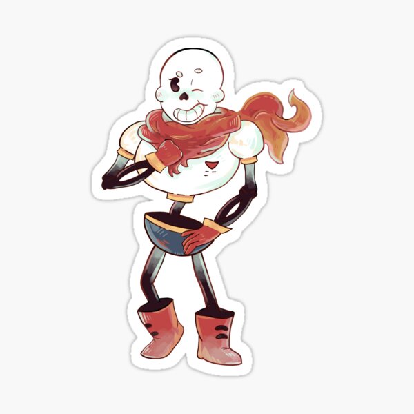"Papyrus Sticker" Sticker for Sale by ArtSharkade | Redbubble