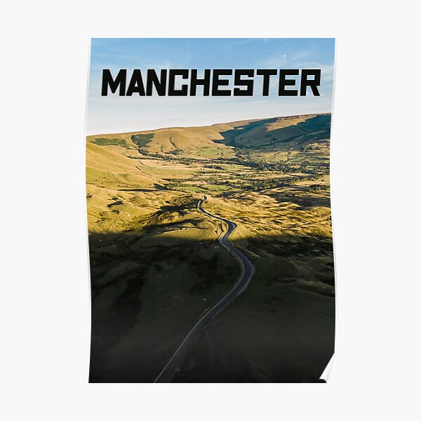"Manchester ,UK" Poster for Sale by CitiesWorldwide | Redbubble