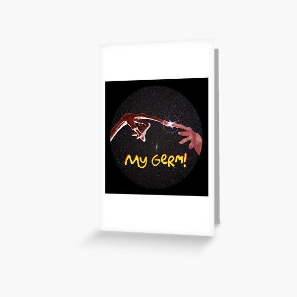 "Scary Movie Strong Hand funny meme" Greeting Card for Sale by ...
