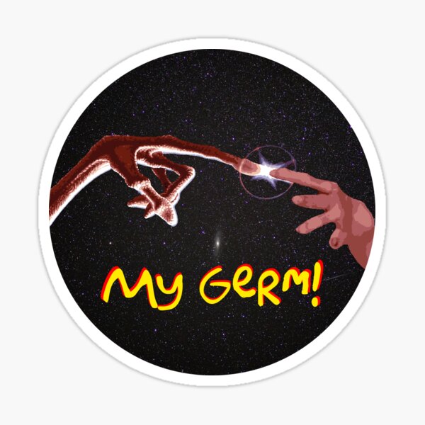 "Scary Movie Strong Hand funny meme" Sticker for Sale by Aleksander37 ...