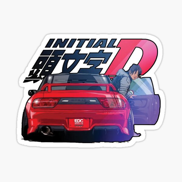 "INITIAL Car Driver" Sticker for Sale by owlsdesign75 | Redbubble