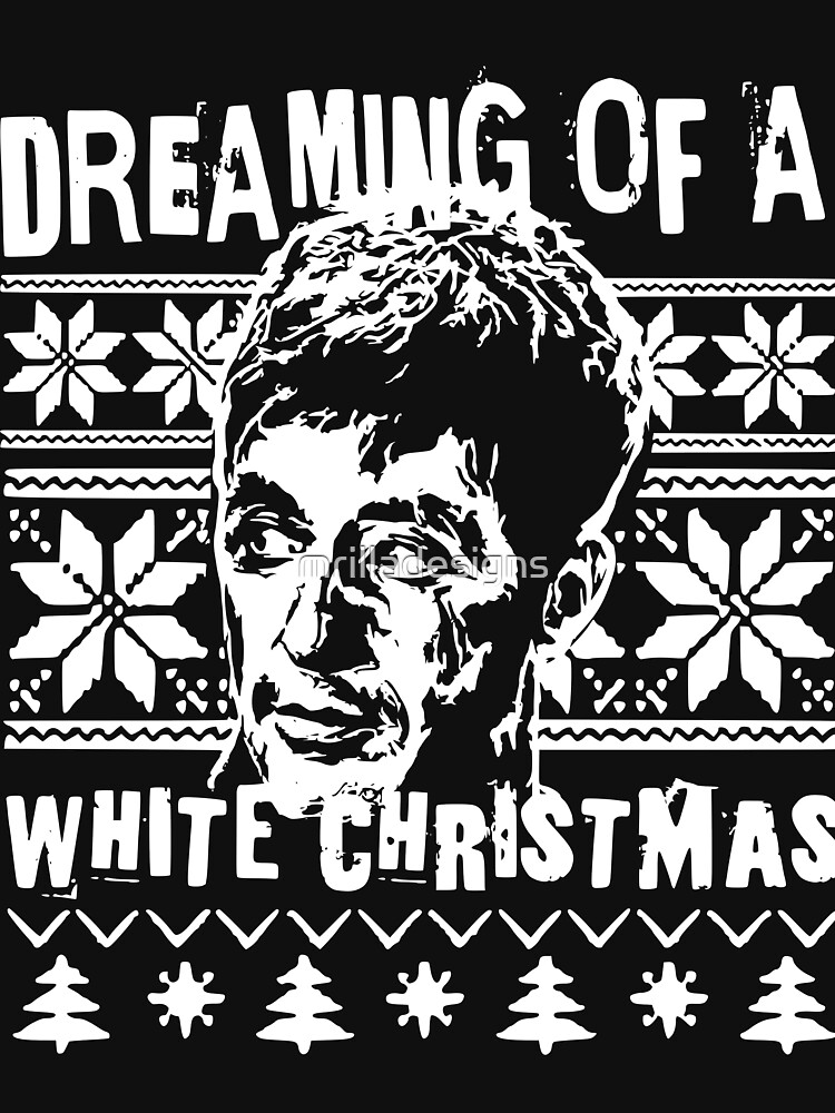 "Scarface Christmas Sweater print" T-shirt by mrilladesigns | Redbubble