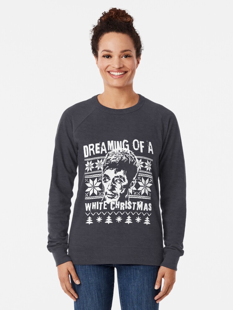 Scarface Christmas Sweater print Lightweight Sweatshirt for Sale by mrilladesigns Redbubble