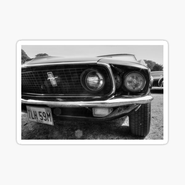 "1969 Classic Mustang" Sticker for Sale by ViczS | Redbubble