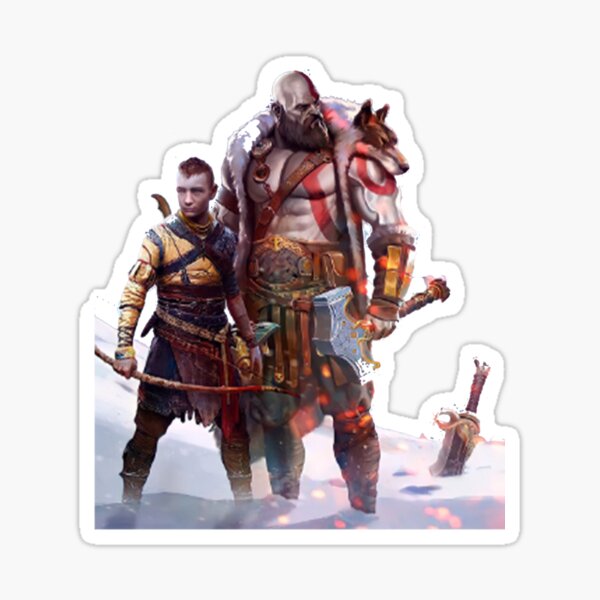 "God Of War Ragnarok hero" Sticker for Sale by GrangehillCoCa | Redbubble