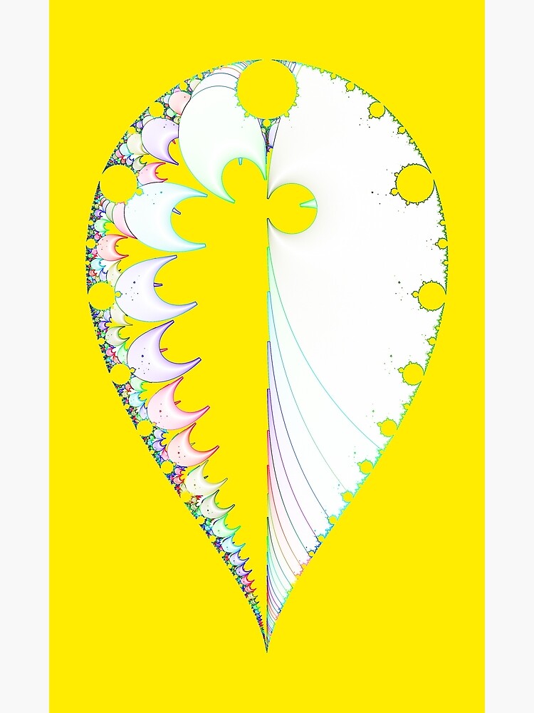 "0150123-003-3500 Wireframe Inverted, Mandelbrot" Poster for Sale by ...