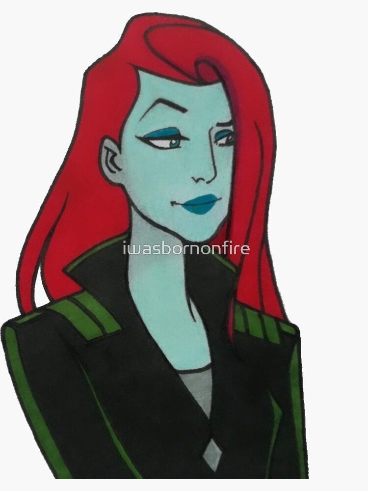 "POlSON lVY (my drawing)" Sticker for Sale by iwasbornonfire | Redbubble