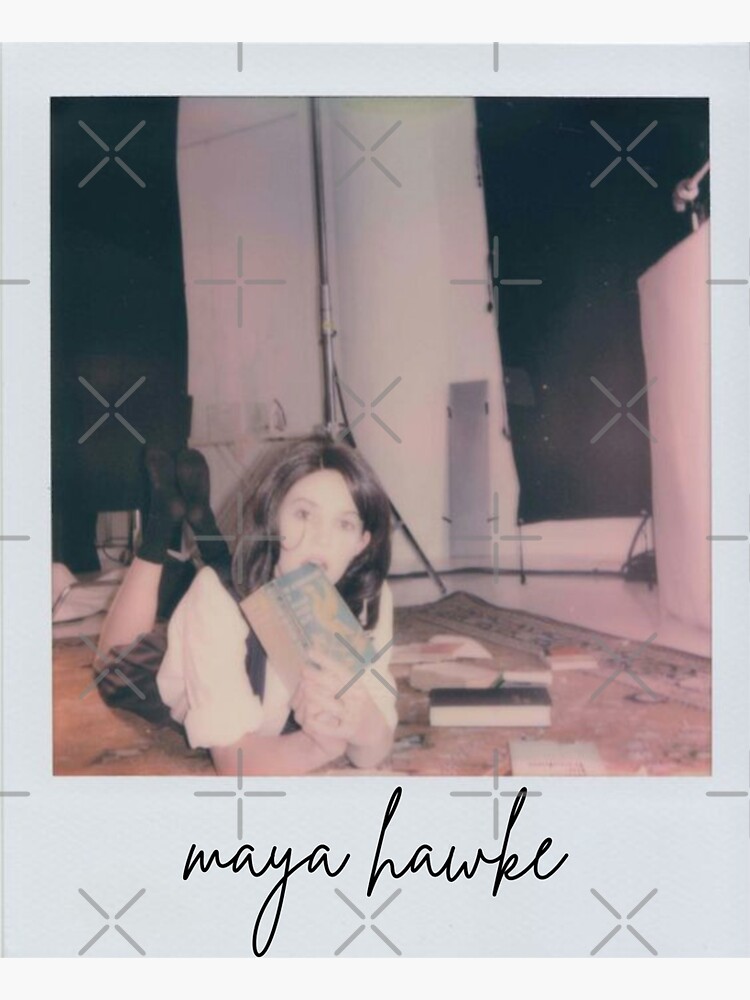 "maya hawke" Sticker for Sale by Mach-Foxy | Redbubble