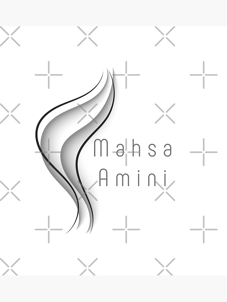 "Mahsa Amini " Poster for Sale by turquoisethings | Redbubble