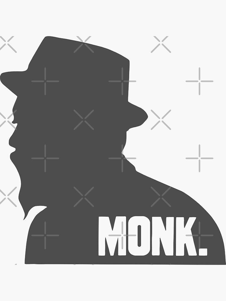 "MONK" Sticker for Sale by kolakagug | Redbubble