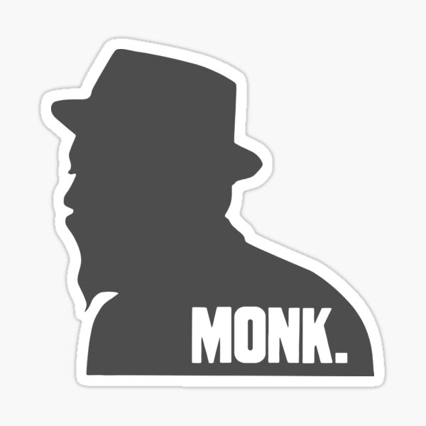 "MONK" Sticker for Sale by kolakagug | Redbubble