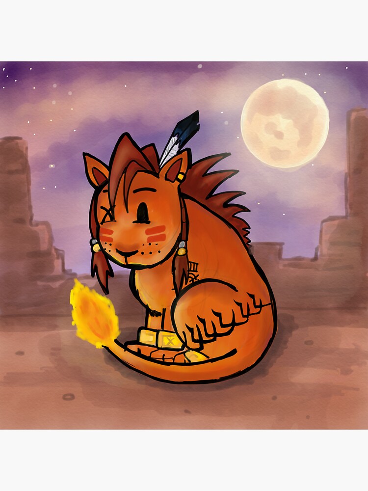 "Cosmo Canyon" Sticker for Sale by MahouKoneko | Redbubble