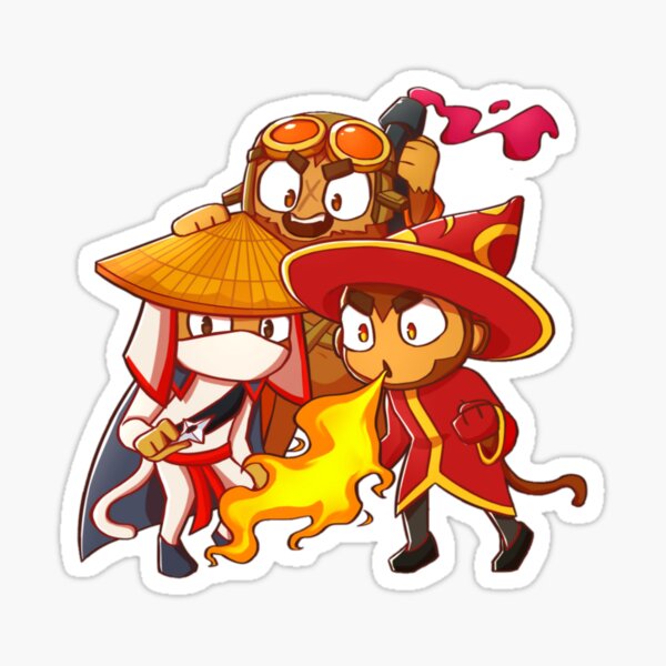 "BTD6 - Monkey Bloons Td 6" Sticker for Sale by lankyworld | Redbubble